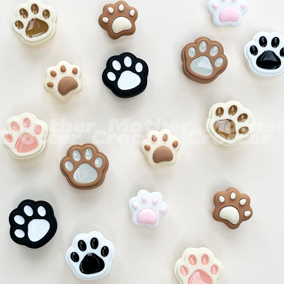 Pet Paws Cat and Dog Toe Beans Shoe Charms - Etsy