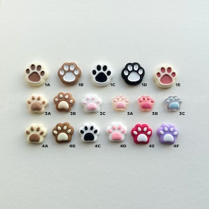 Pet Paws Cat and Dog Toe Beans Shoe Charms - Etsy