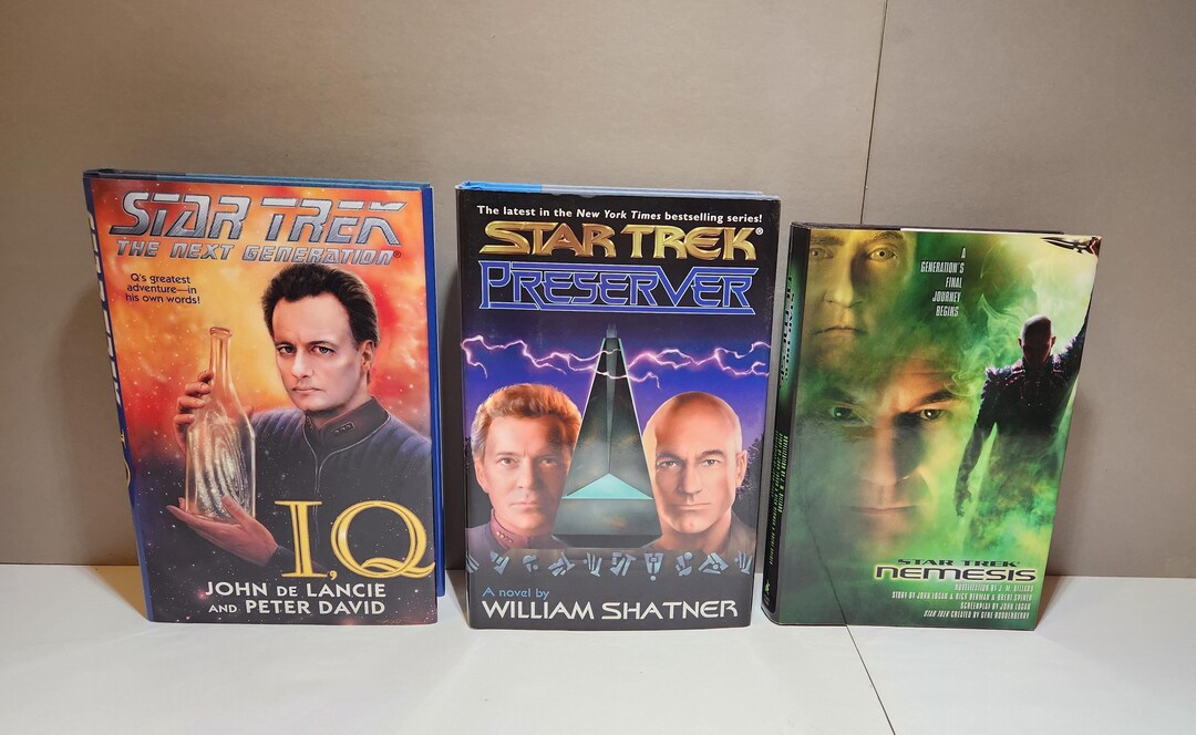 Star Trek Hardcover Books From the Early 2000s - Etsy
