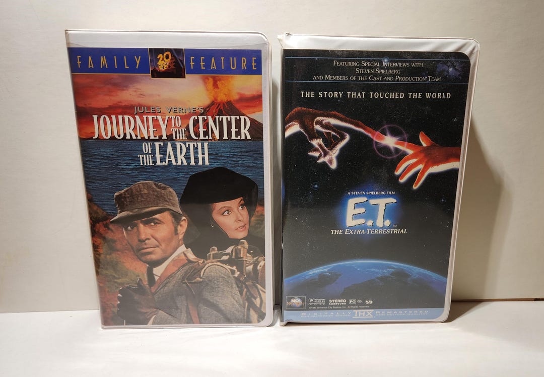 Vhs Tapes in Clamshell Boxes - Etsy