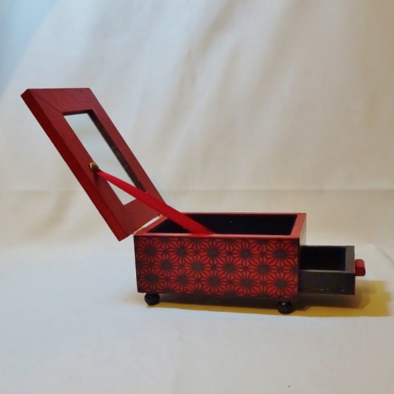 Secret Box Mirror Drawer Korean Hanji | Etsy