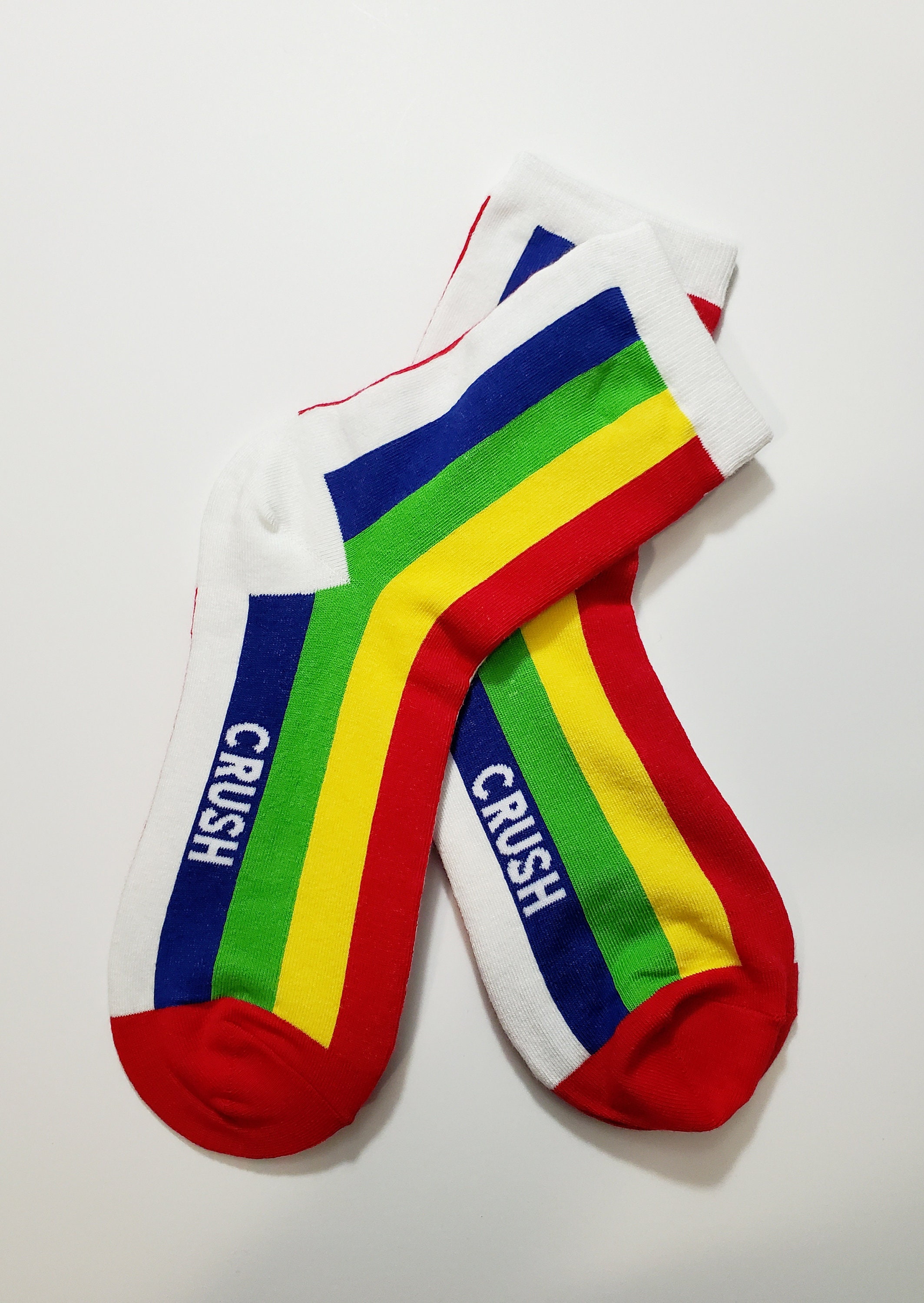 Cute Vivid Color Socks/ Patterned Socks/colorful Casual - Etsy UK