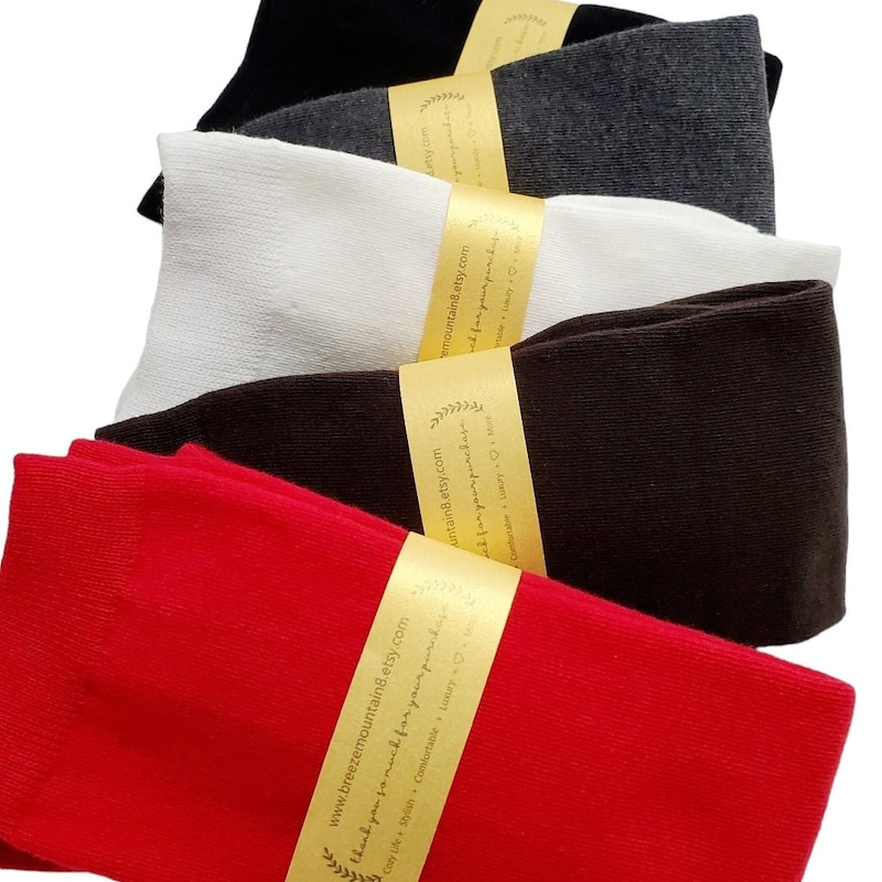 Knee High Color Socks - Etsy