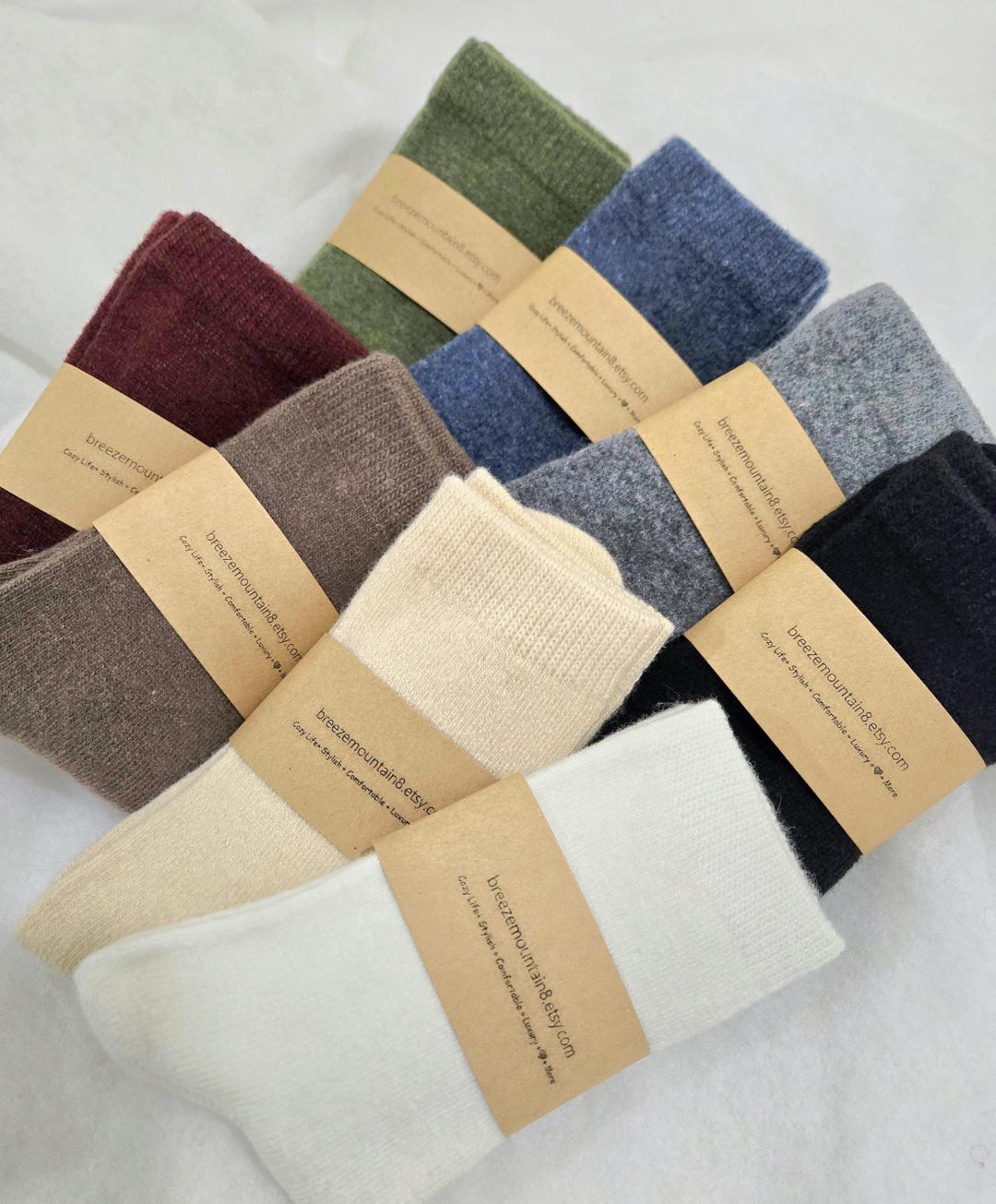 CASHMERE WOOL Socks | LUXURIOUS Soft Winter Warmth Socks for Women ...