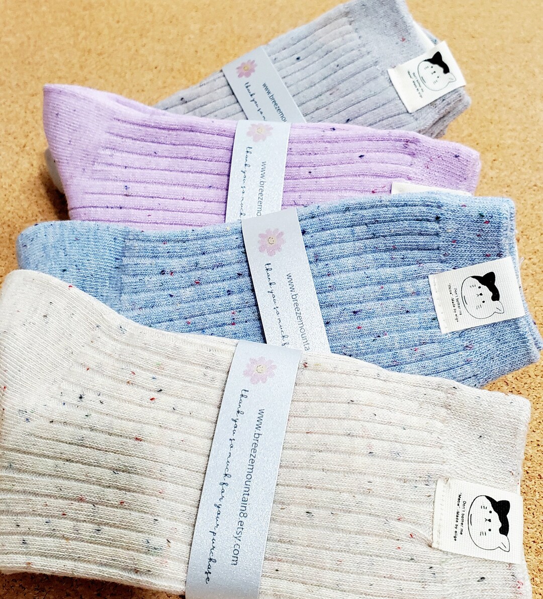 CUTE Cotton Socks/ Premium Cotton Socks/ Cute Warm Socks/ - Etsy