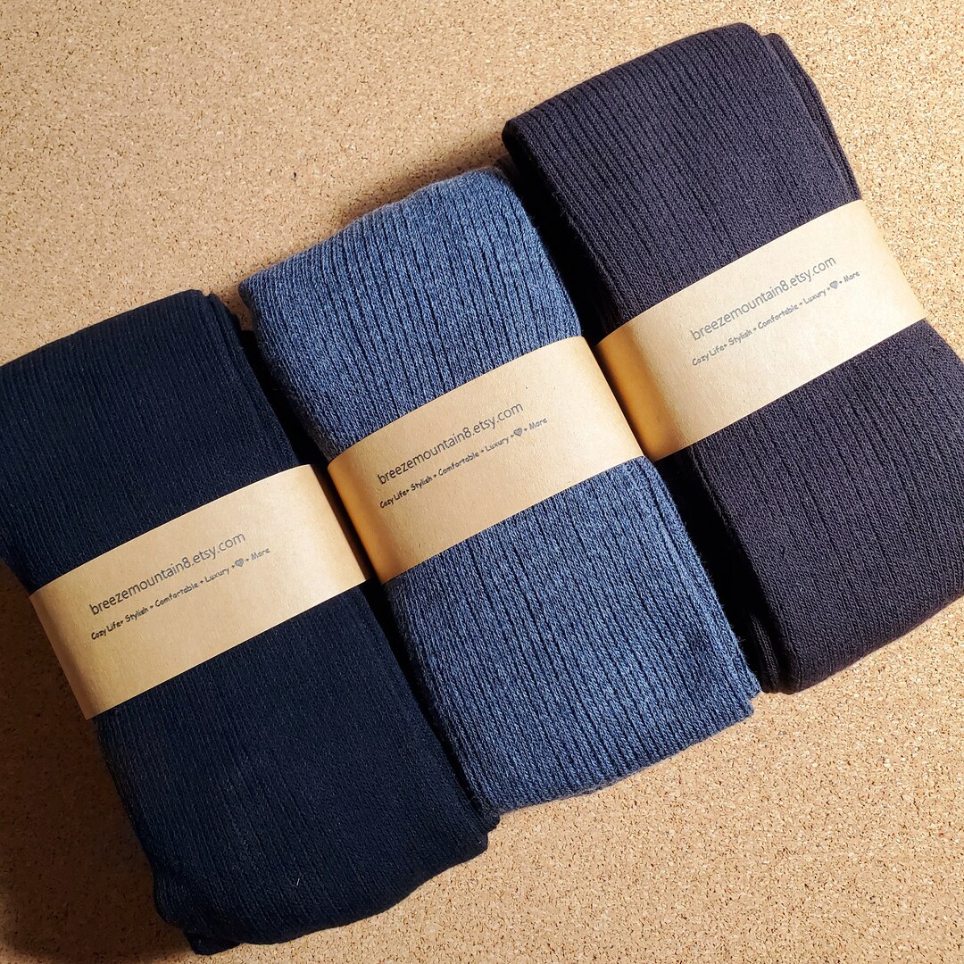 Rib Knit Pantyhose Winter Trends Socks Ribbed Sweater Tights Winter ...