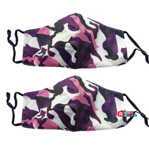 CLEARANCE Pack of 2 Face Mask Double-layer Cloth Mask With - Etsy