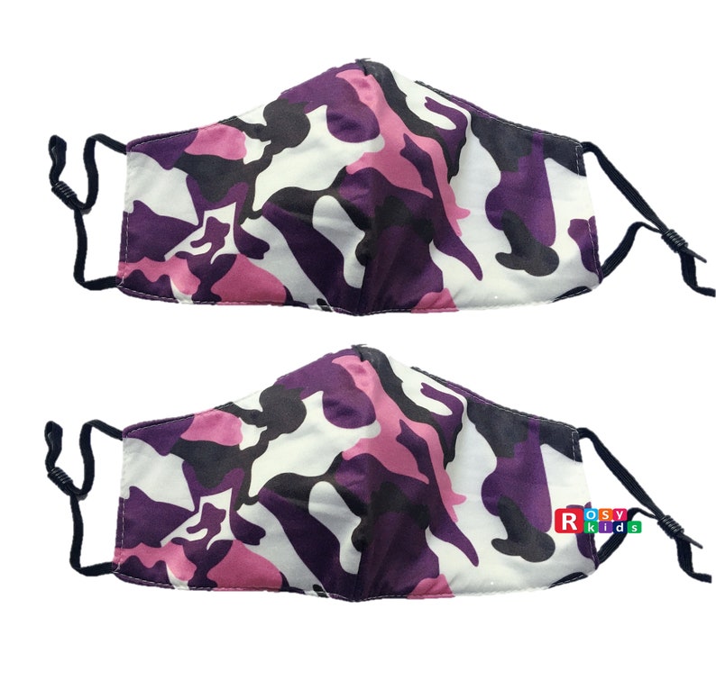 CLEARANCE Pack of 2 Face Mask Double-layer Cloth Mask With - Etsy