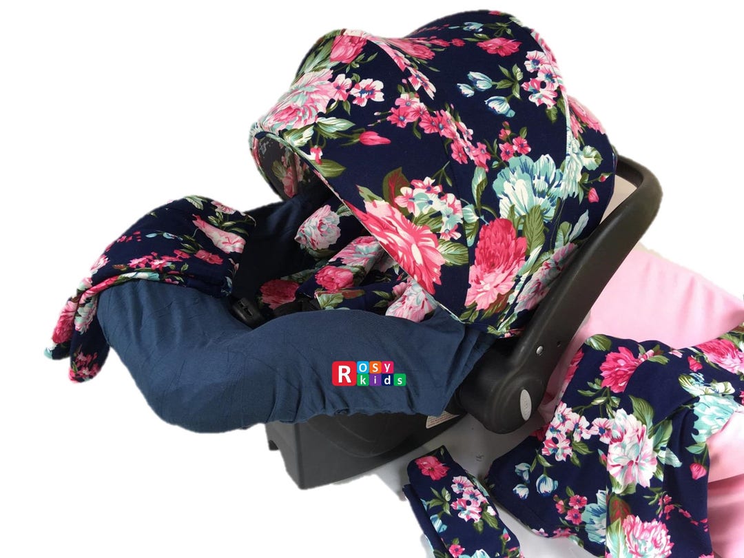 FREE SHIPPING 9pc Baby Boy Baby Girl Ultimate Set of Infant Car Seat ...