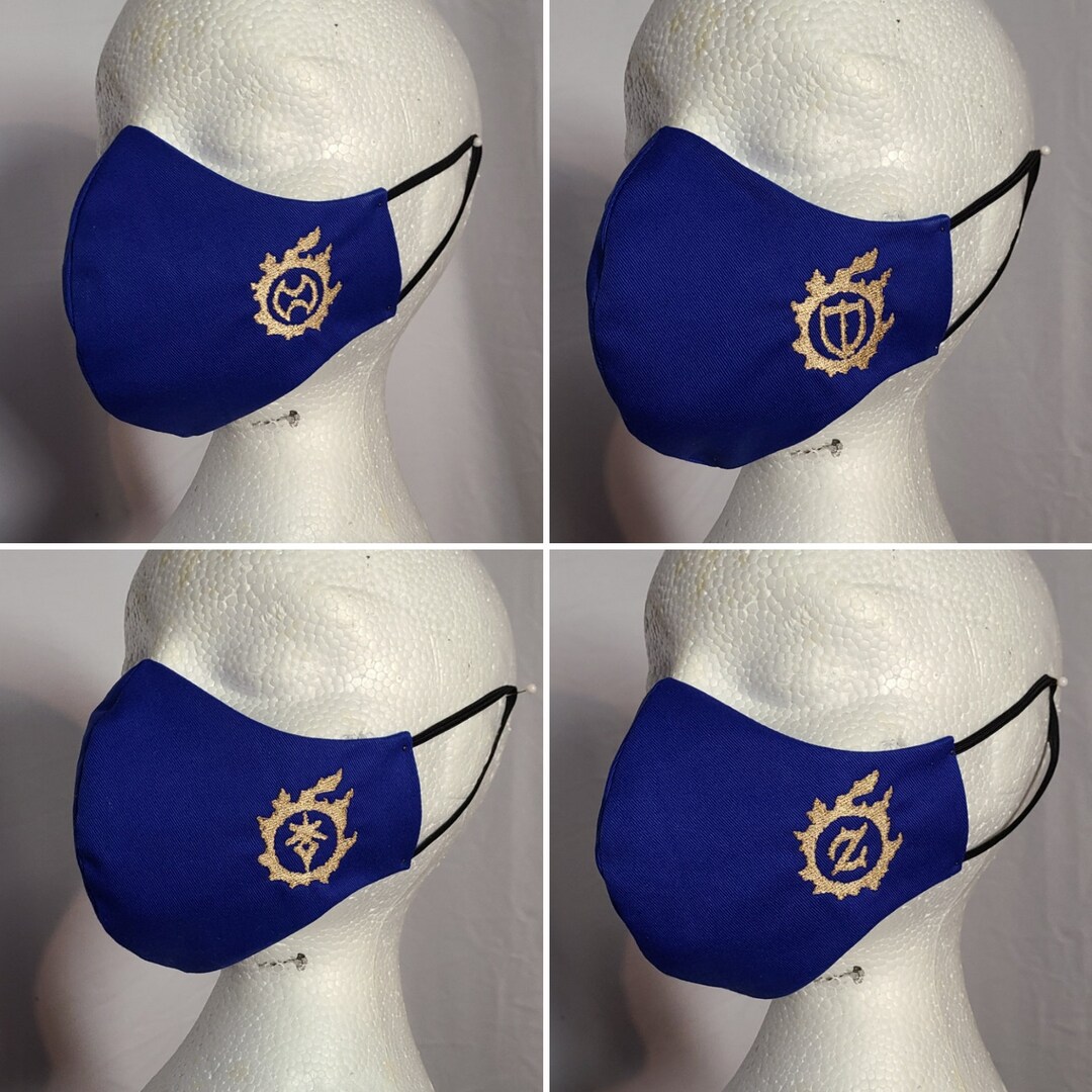 Embroidered FFXIV Final Fantasy Tank War Pld Drk Gnb Warrior Paladin ...