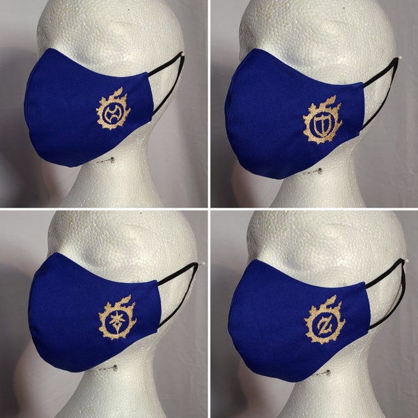 Embroidered Mask - Etsy