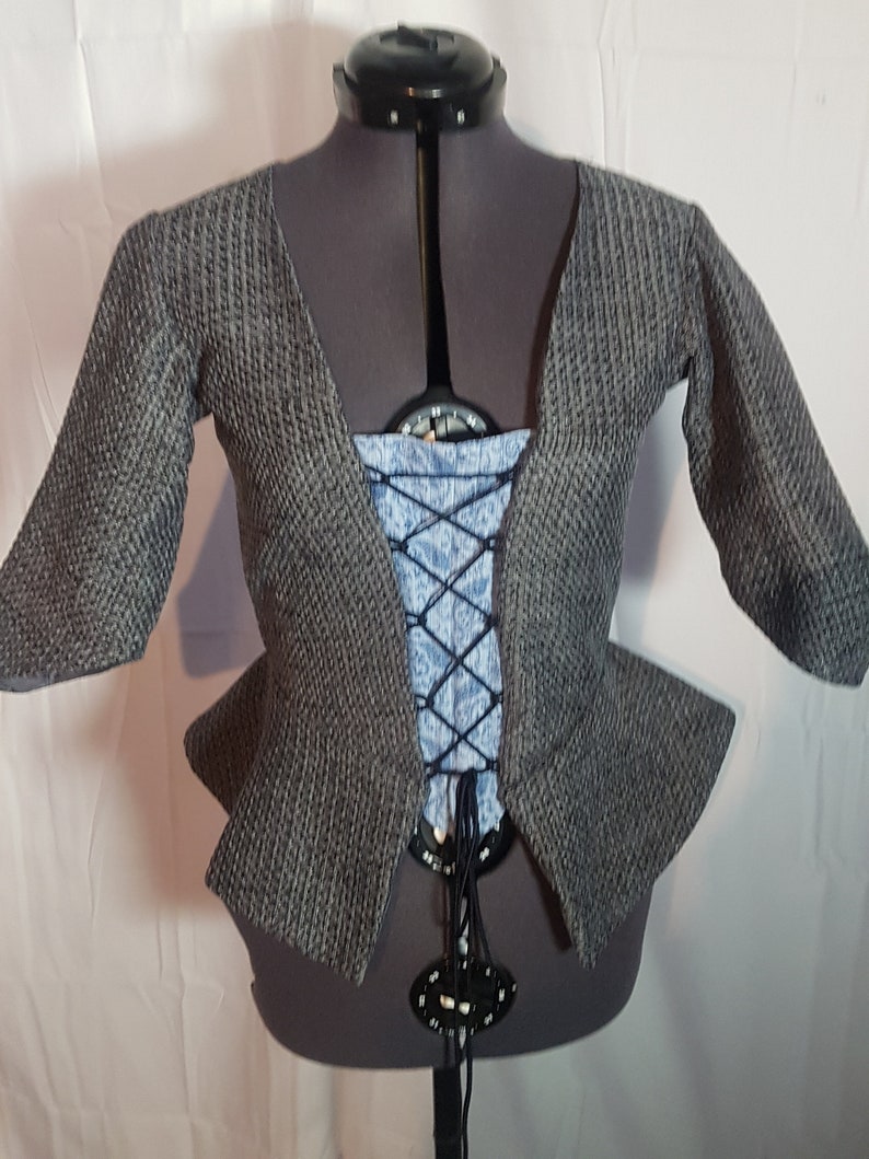 Outlander Claire Fraser Corset & Shrug Size S/US 8 - Etsy