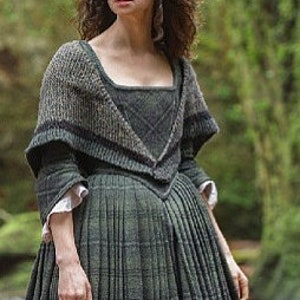 Outlander Claire Fraser Corset & Shrug Size S/US 8 - Etsy