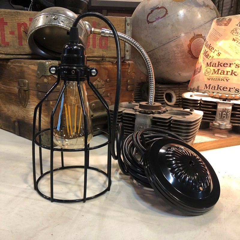 Edison Ceiling Light - Etsy