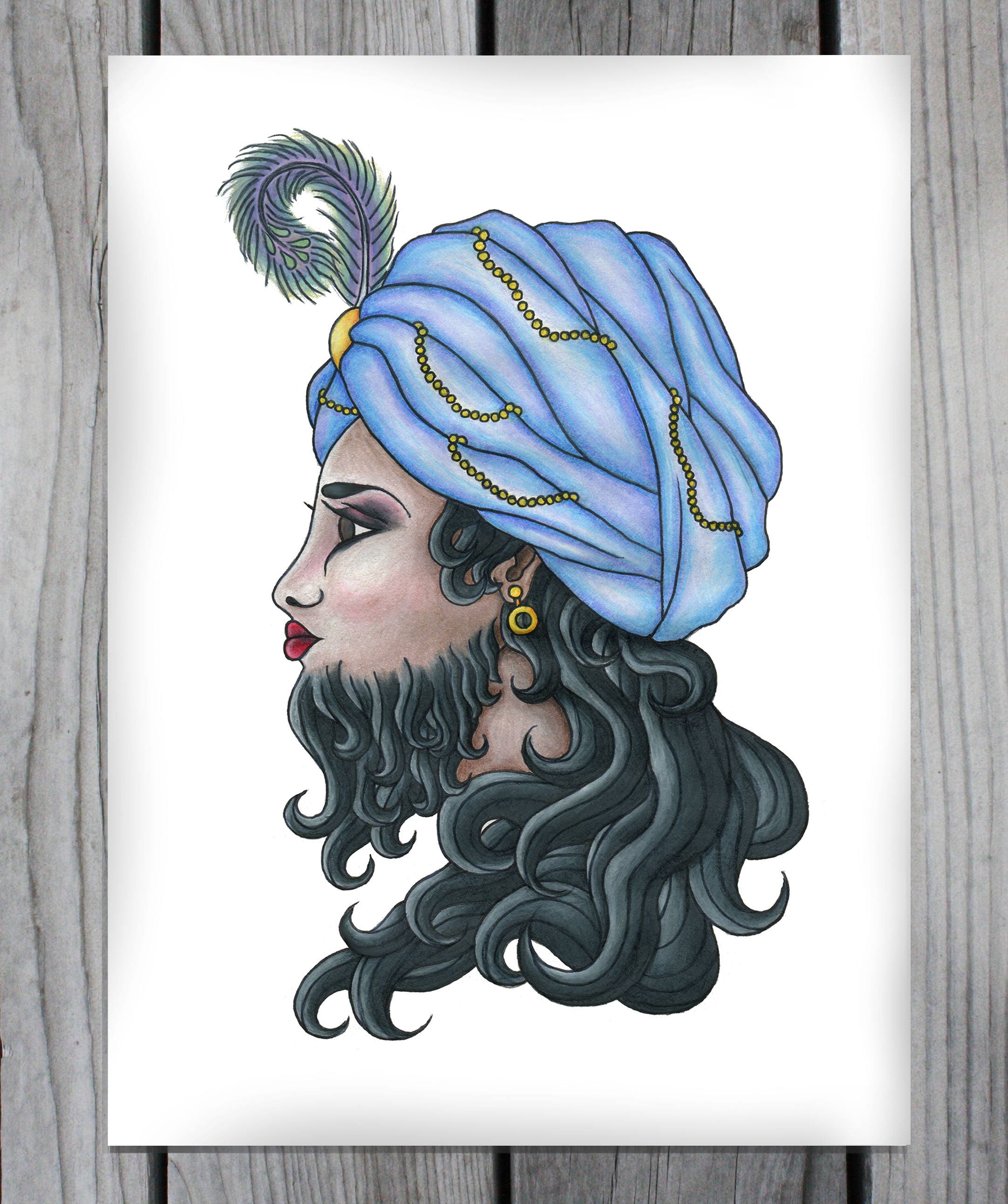 Bearded Lady Art