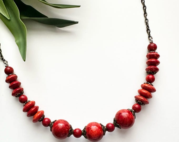 KIT : Sponge Coral Necklace - Etsy