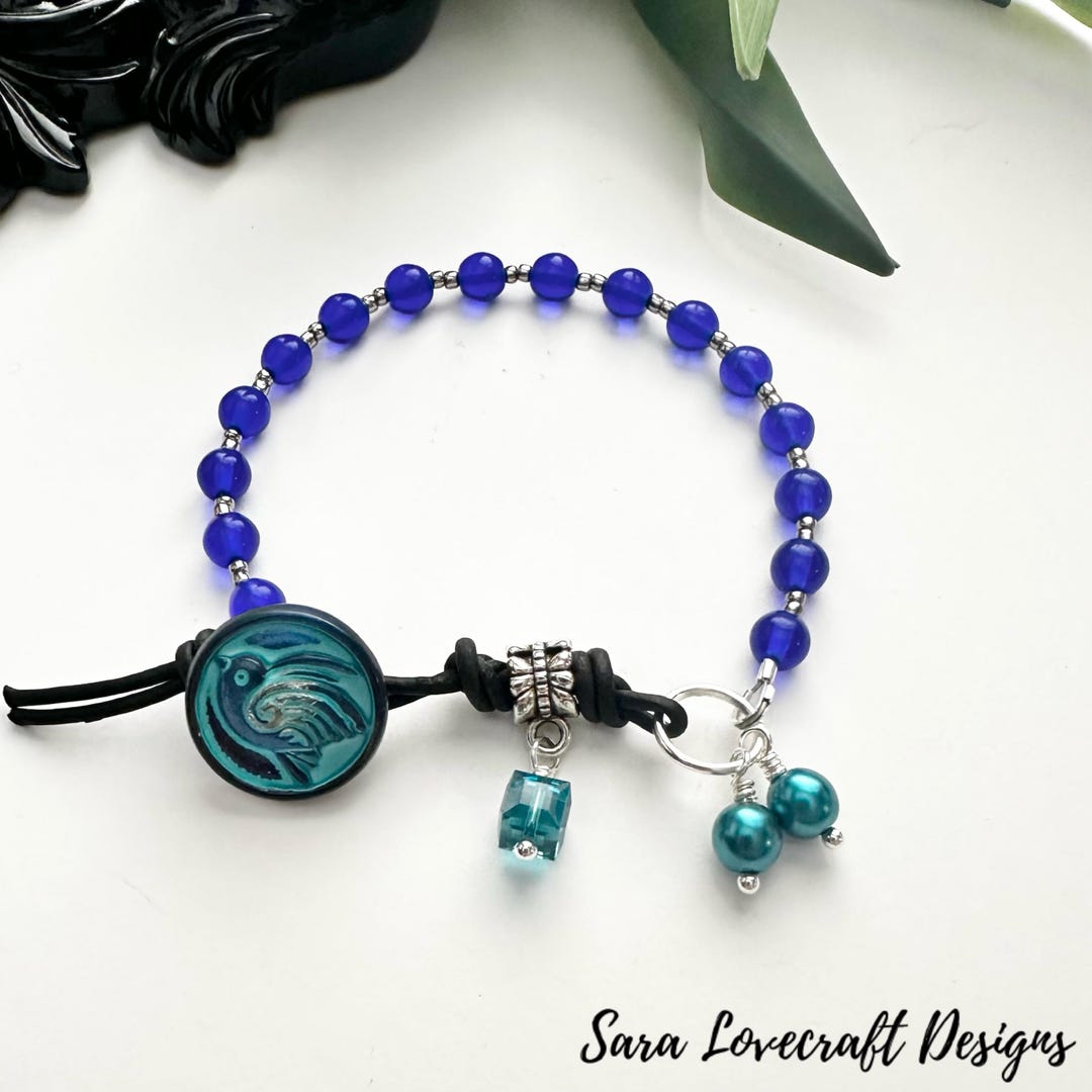KIT : Blue Bird Bracelet - Etsy
