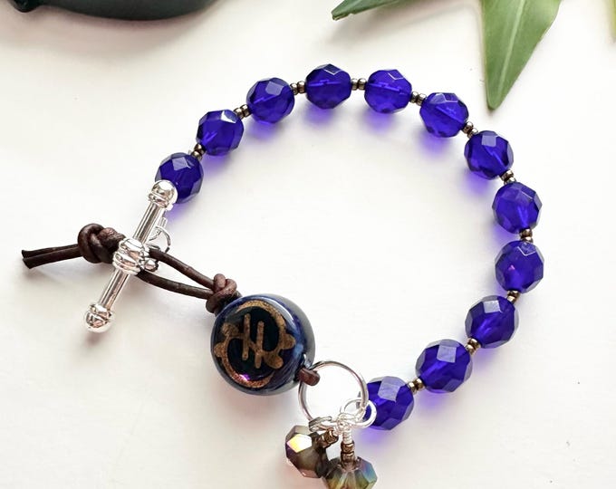 KIT : Cobalt Blue Bracelet - Etsy