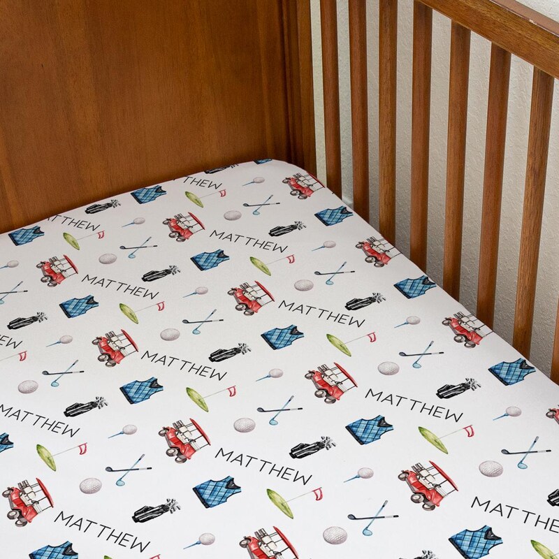 Golf Crib Sheets - Etsy