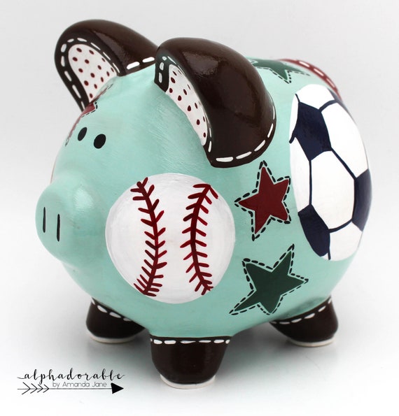 Piggy bank sports store
