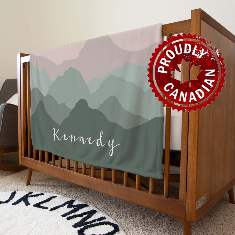 Ombre Baby Blanket - Etsy