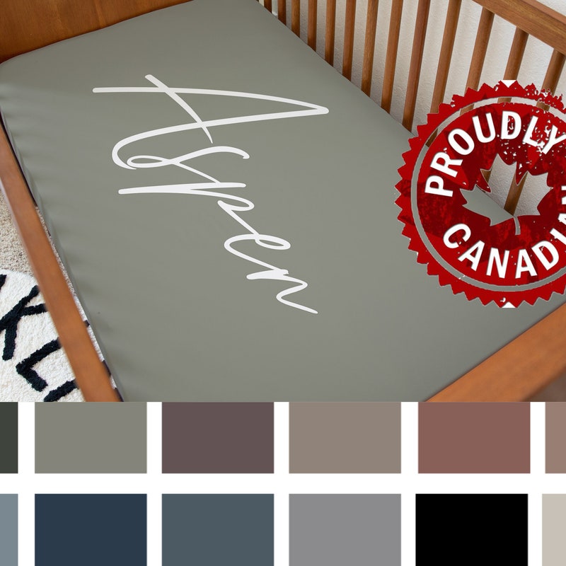 Sage Crib Sheets - Etsy