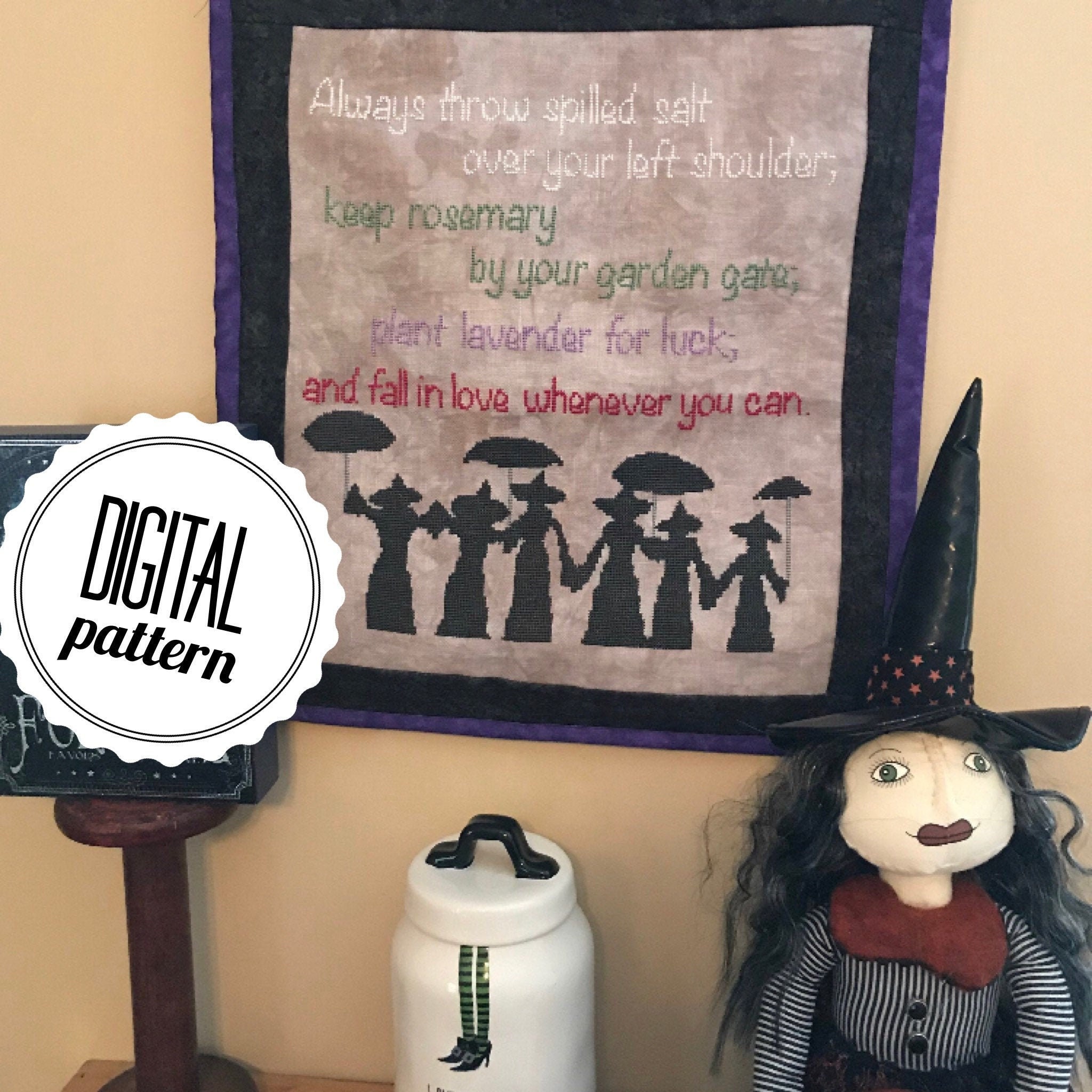 Things I Know for Certain - Practical Magic Inspired Cross Stitch ...