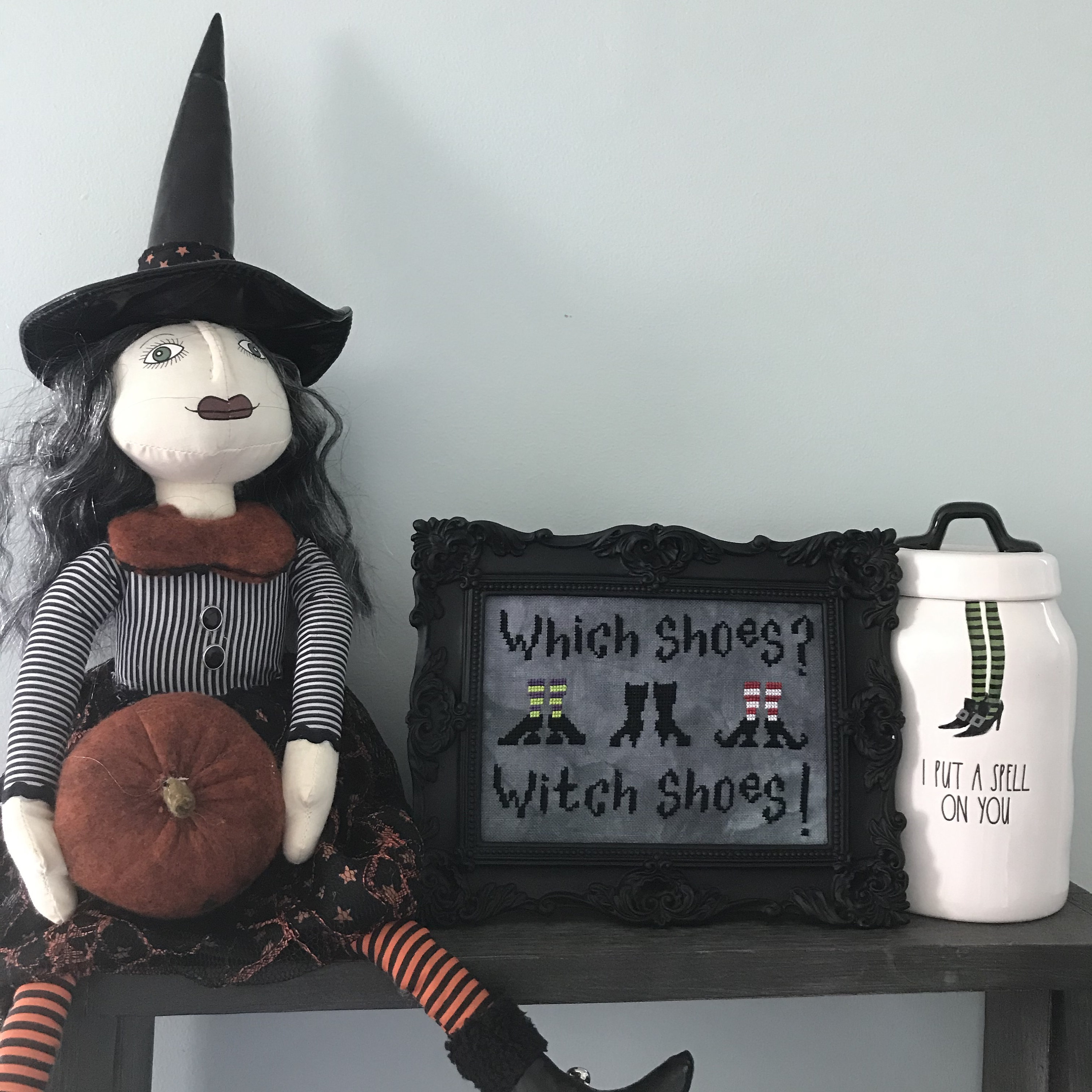 Witch Shoes - PDF Pattern - Digital Download - Witchy Cross Stitch ...