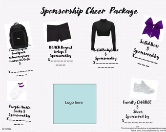 Red Cheerleading Fundraiser Template / Cheerleading Fundraiser Template ...