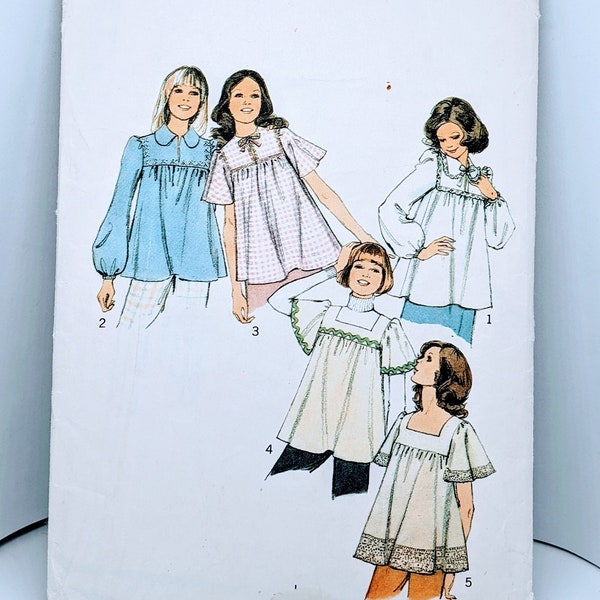 Smock Top Pattern - Etsy