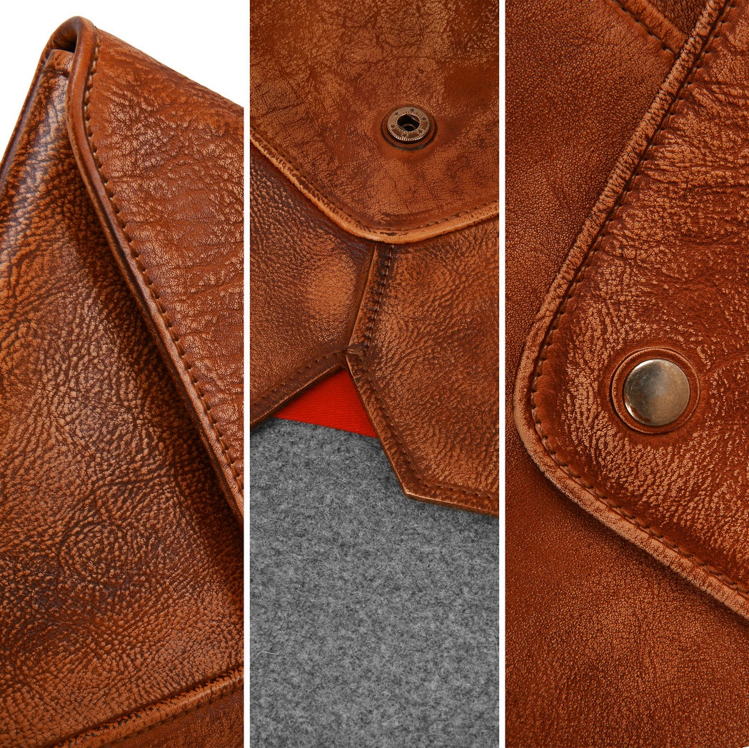 15''leather Macbook Pro Case Leather Laptop Case | Etsy