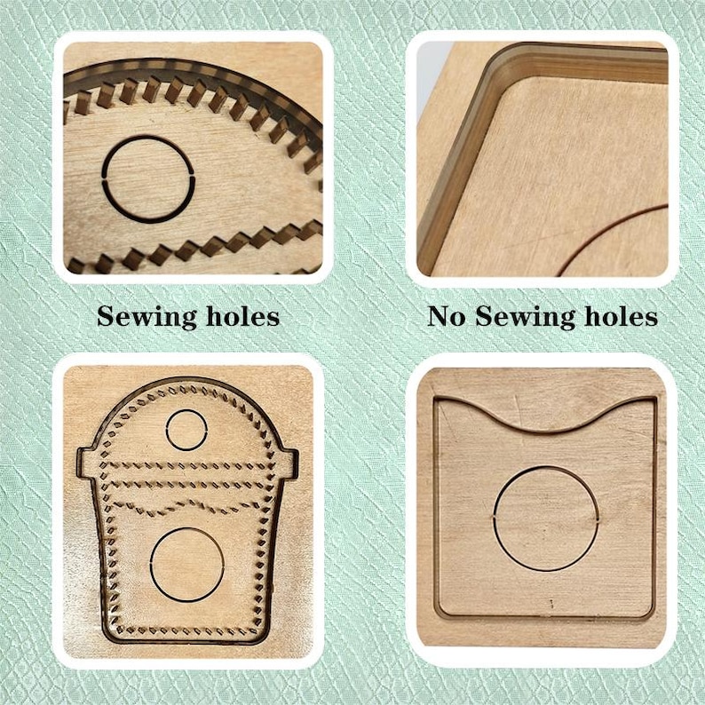 DIY Leather Craft Mold Set - Saddle Bag Crossbody Bag Shoulder Bag ...