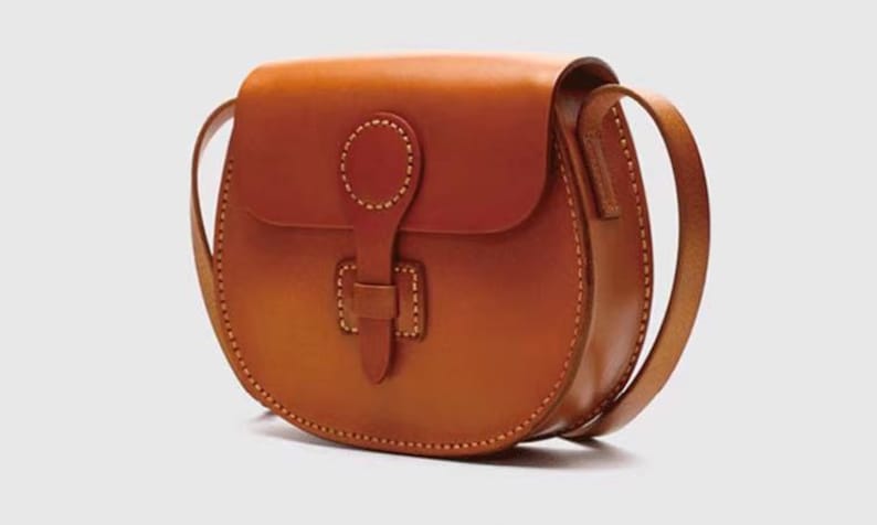 DIY Leather Craft Mold Set - Saddle Bag Crossbody Bag Shoulder Bag ...