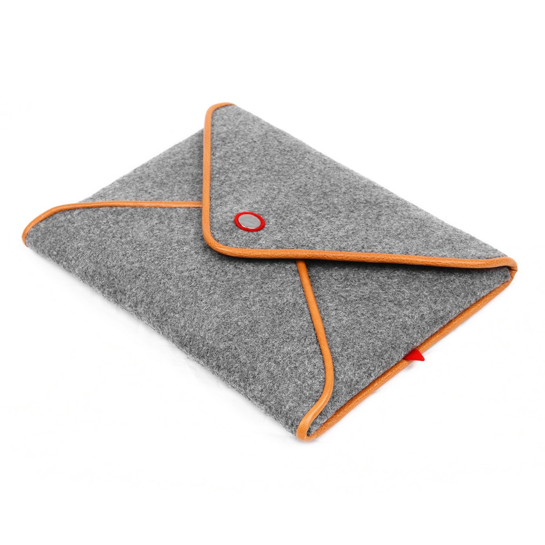 IPad Case Wool Felt Tablet Sleeve for iPad Air 2 1 iPad Cover Leather ...