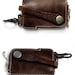 Leather Key Holder With Pull Strap Key Chain Key Pouch Handmade Key ...