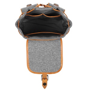 Wool Felt Backpack Shoulder Bag Storage Bag Birthday Gift Travelling ...