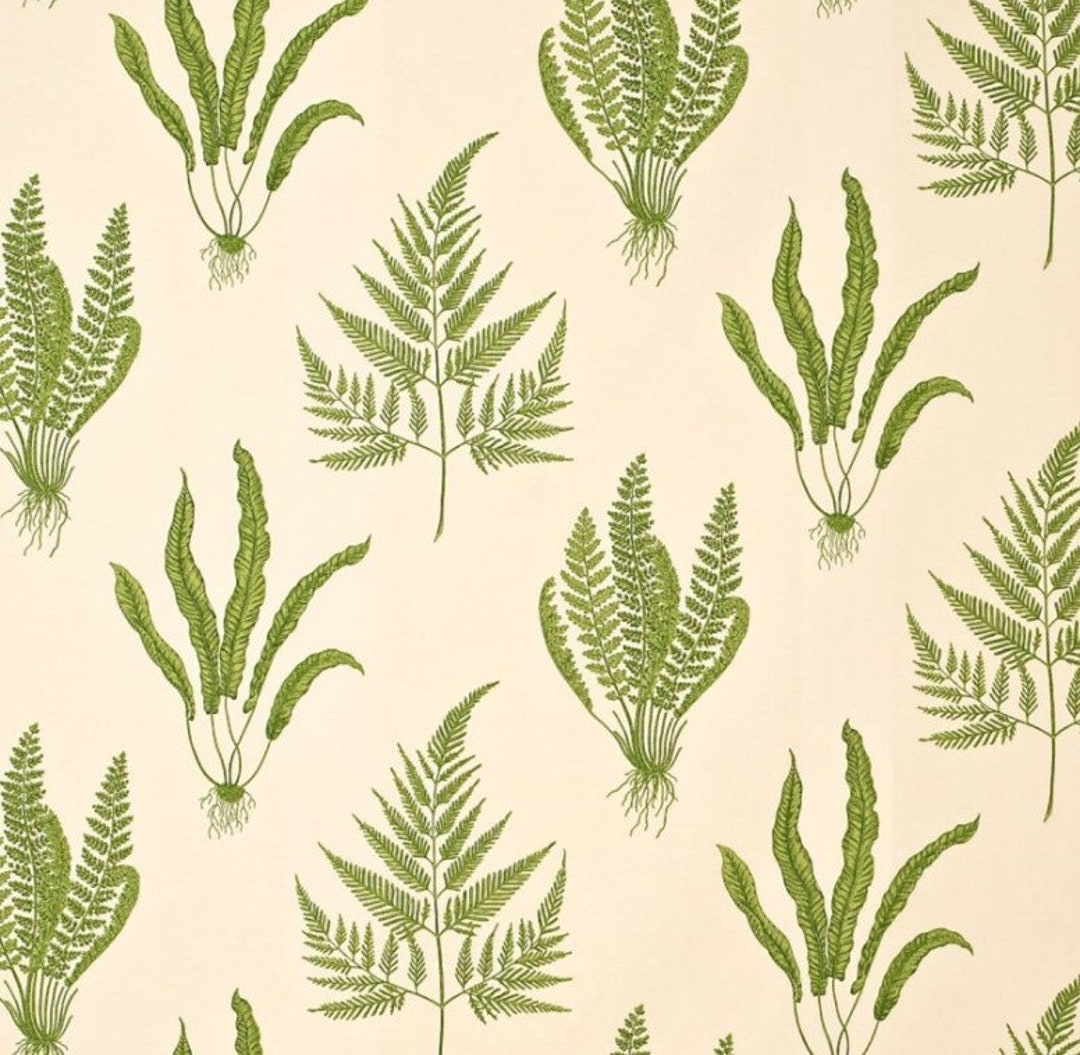 Sanderson Woodland Fern Bench Cushion 1.2m X 40 X 5cm - Etsy