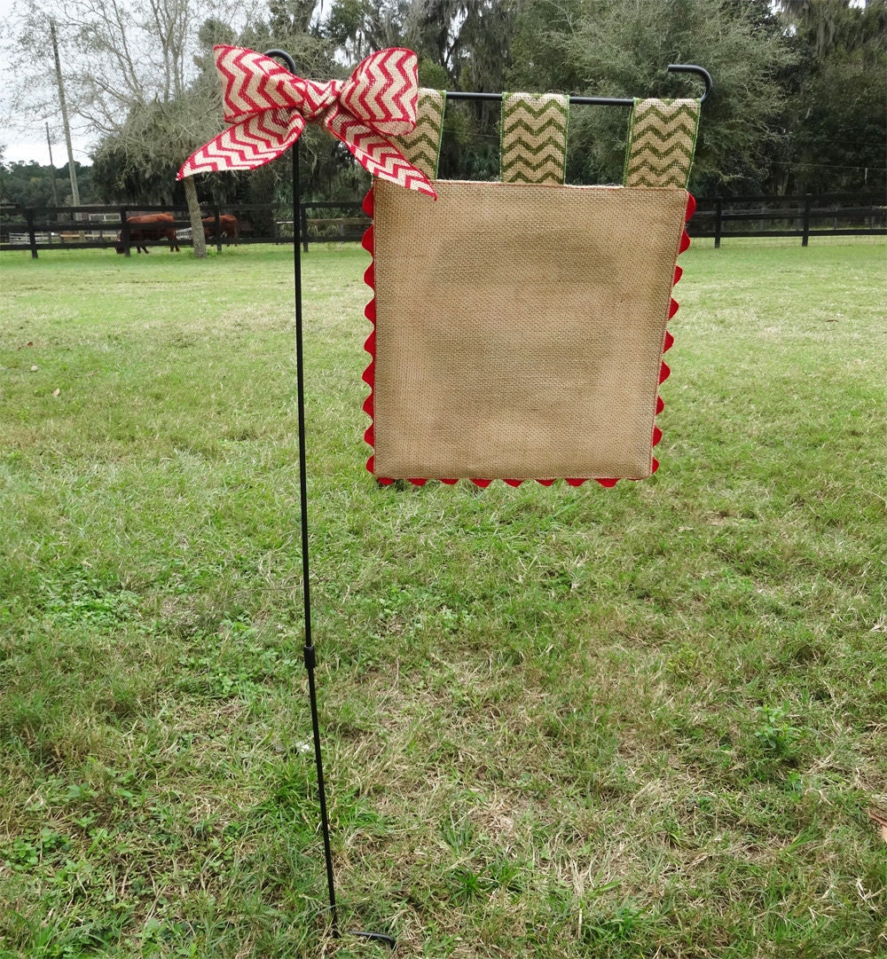 Custom Double Sided Burlap Garden Flag - Your Design Idea - Etsy