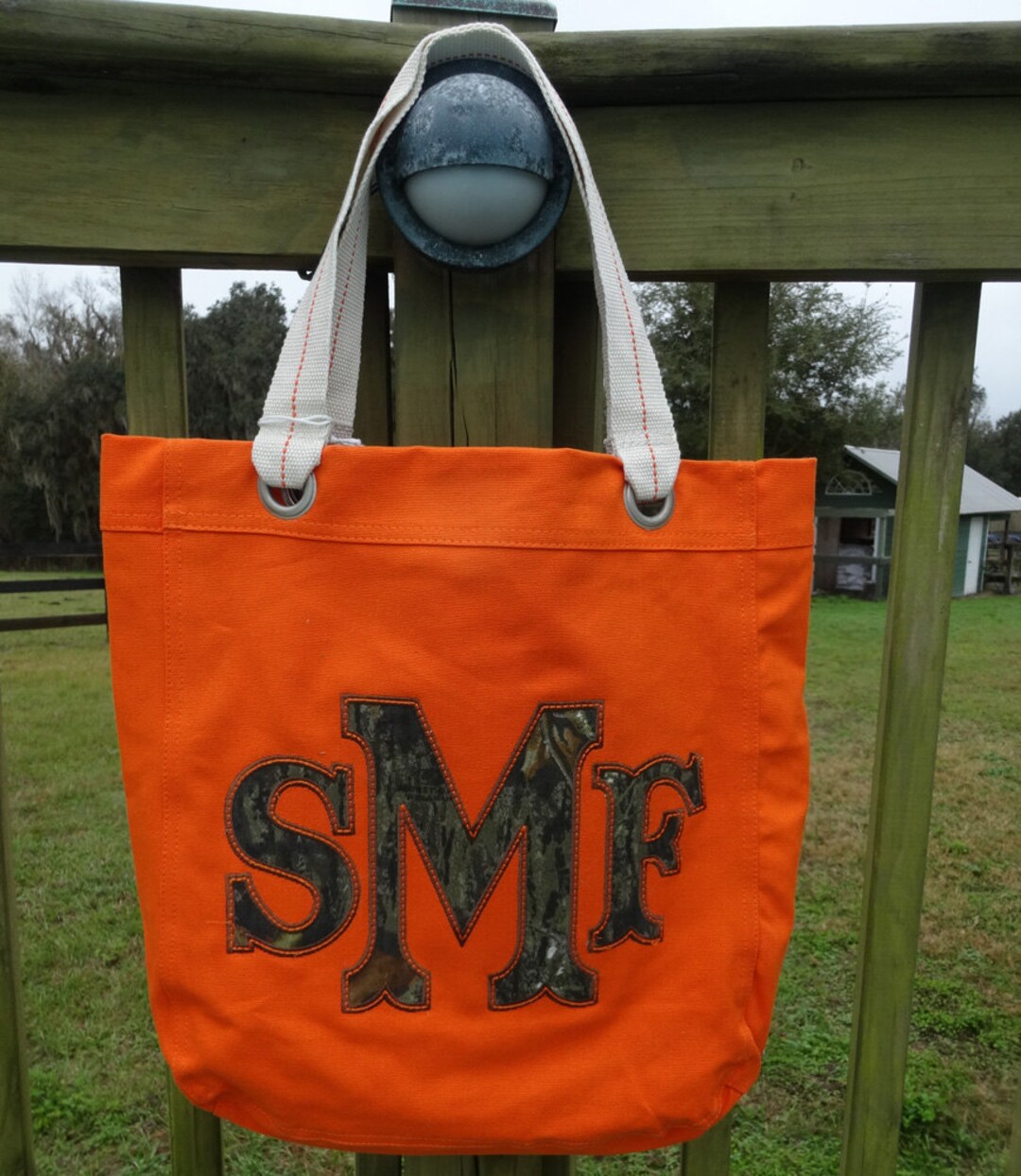 Custom Monogram Applique Canvas Bag - Your Choice Colors and Fabric - Etsy