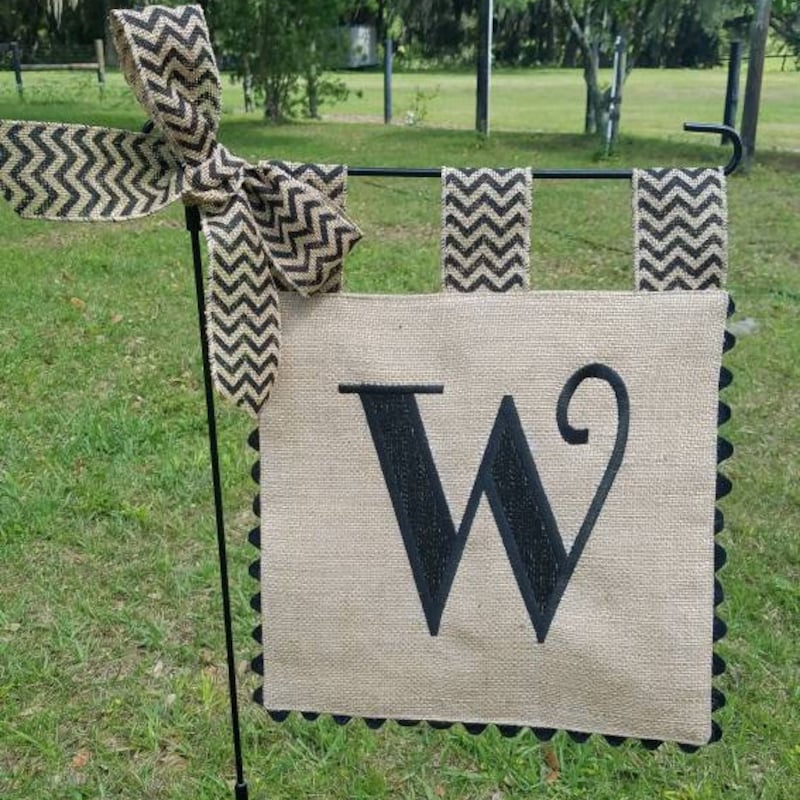 Burlap Flag - Etsy