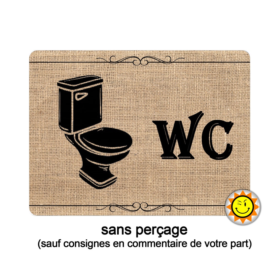 Signaletique Wc Originale