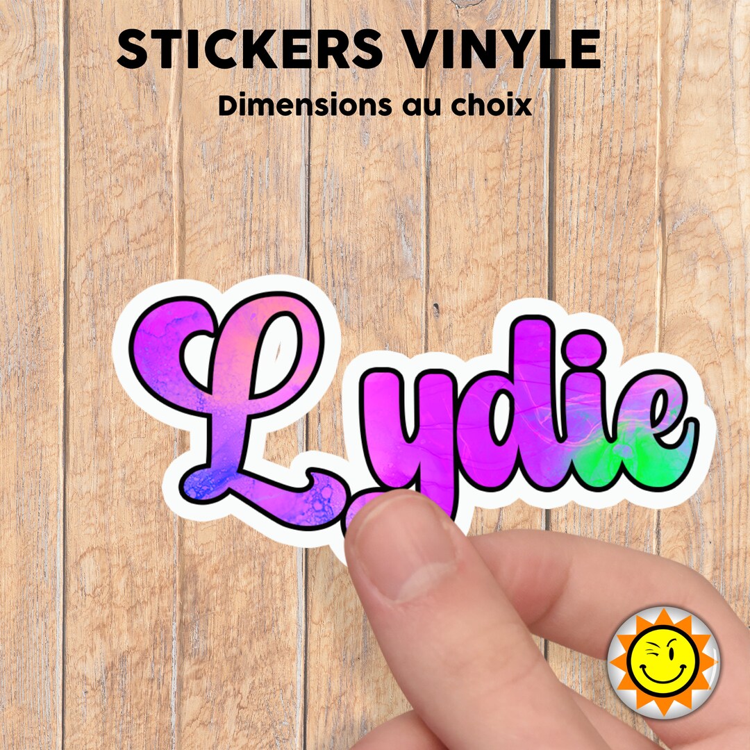 Personalized First Name Sticker, Customizable Gaming Vinyl Sticker - Etsy