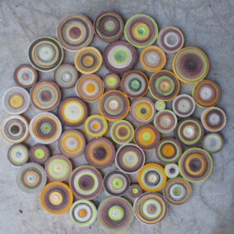 Circles Wall Decor - Etsy