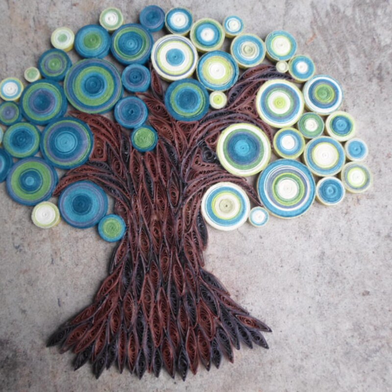 Quilling Tree - Etsy