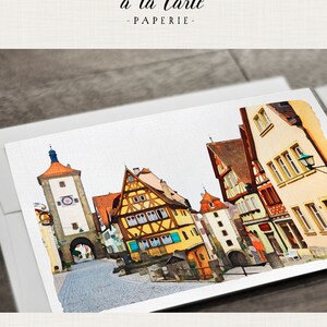 Germany Destination Wedding Invitation Rothenburg German Wedding Suite ...