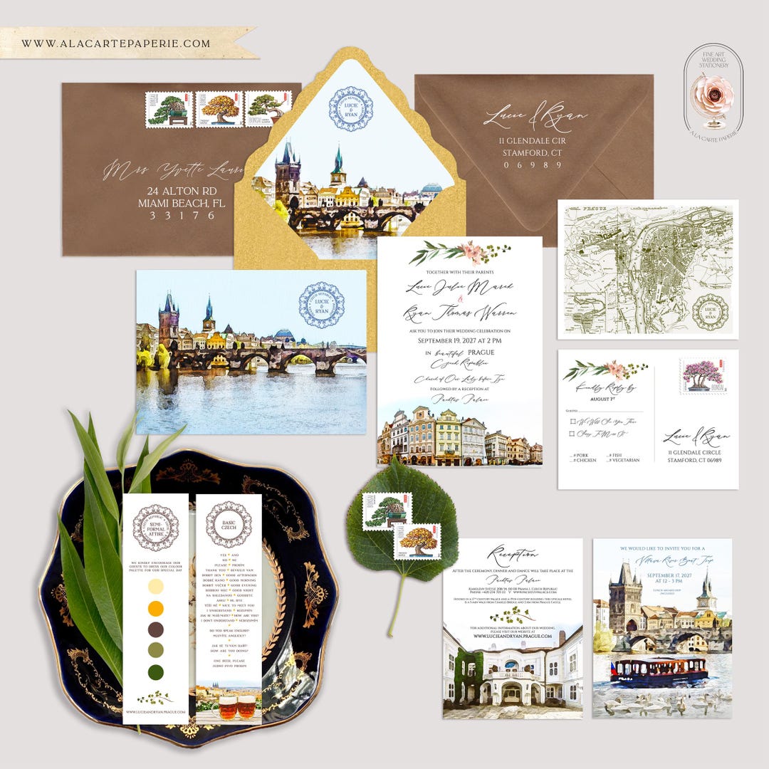 Prague Czech Republic Czechia eastern Europe Destination Wedding ...