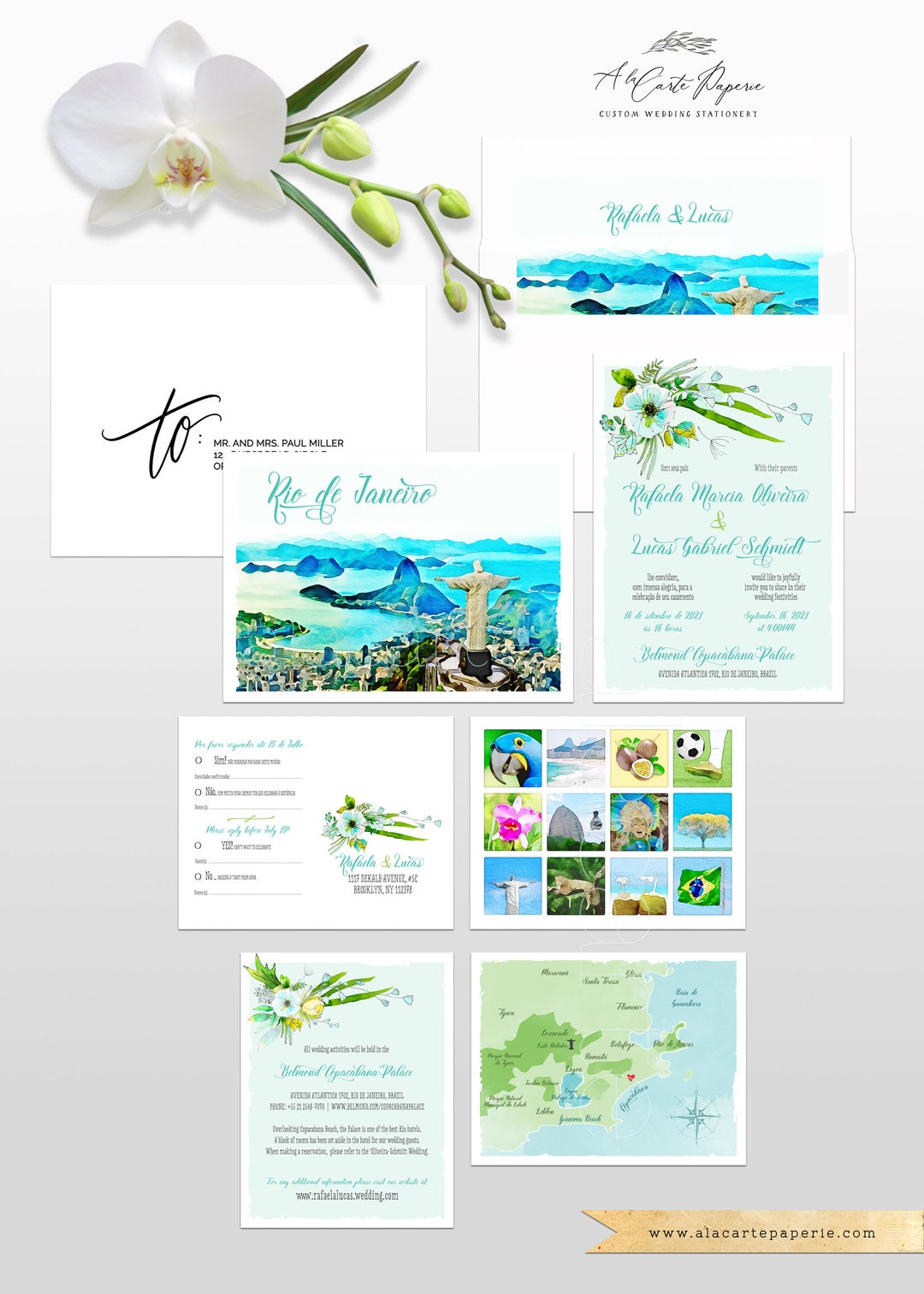 Brazil Rio De Janeiro Brazilian Portuguese Bilingual Destination ...