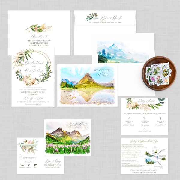 Montana Invitations - Etsy