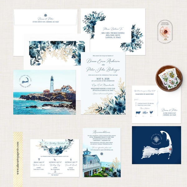 Cape Cod Wedding - Etsy