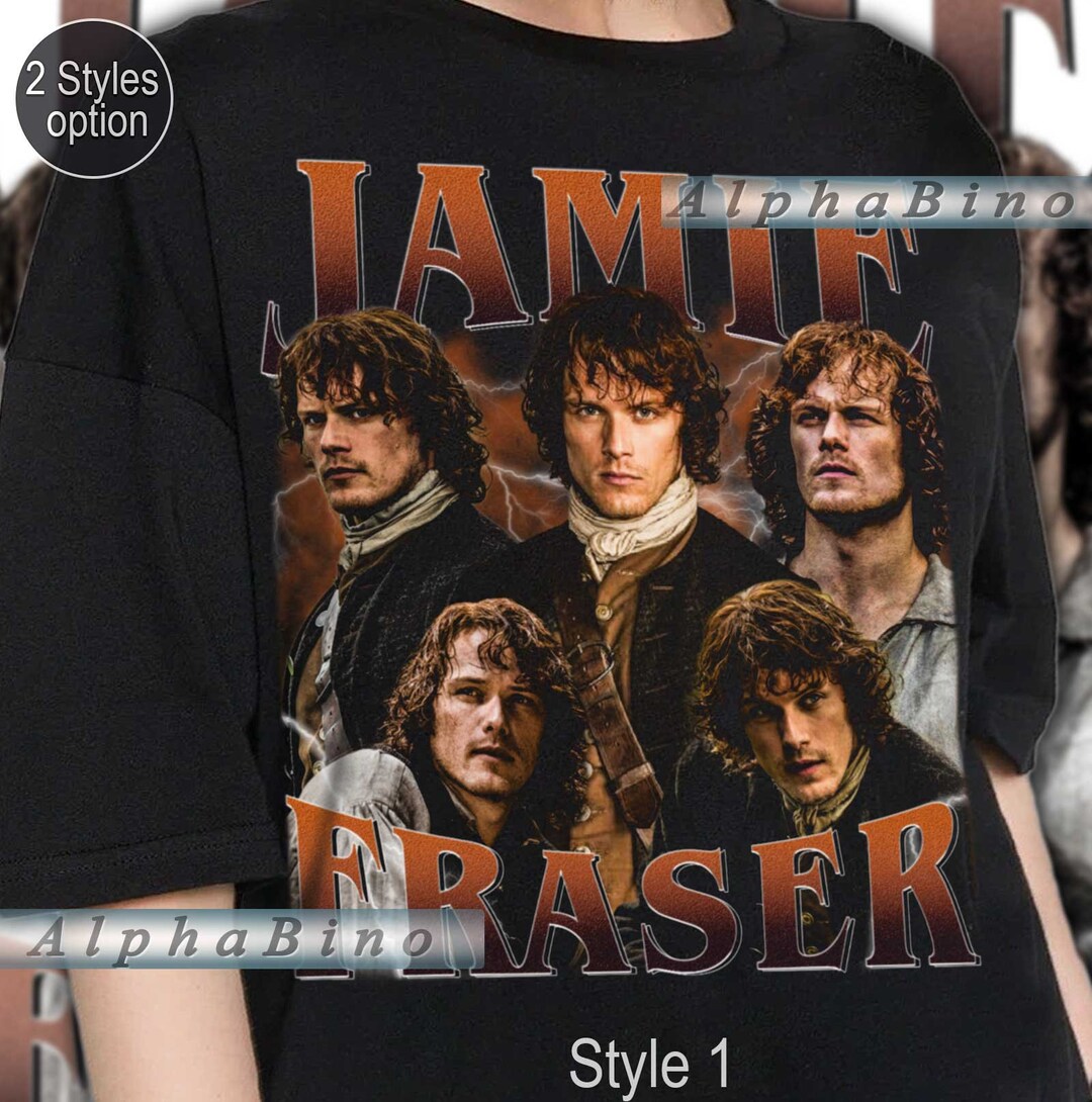 Jamie Fraser Outlander Vintage T-shirt Jamie Fraser Tee - Etsy